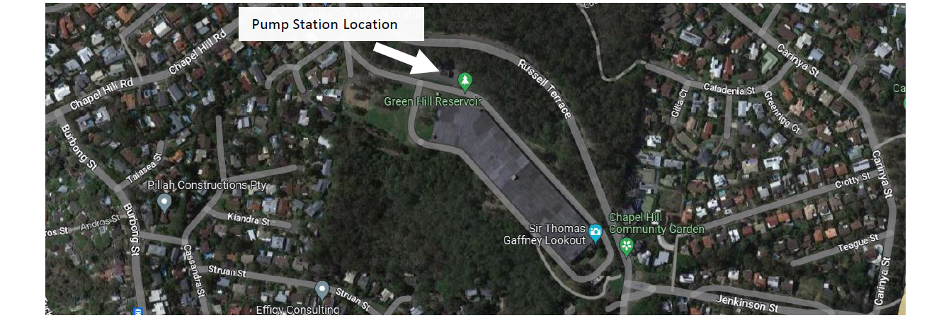 Green Hill reservoir upgrade