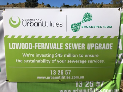 Lowood Fernvale Sewer Upgrade